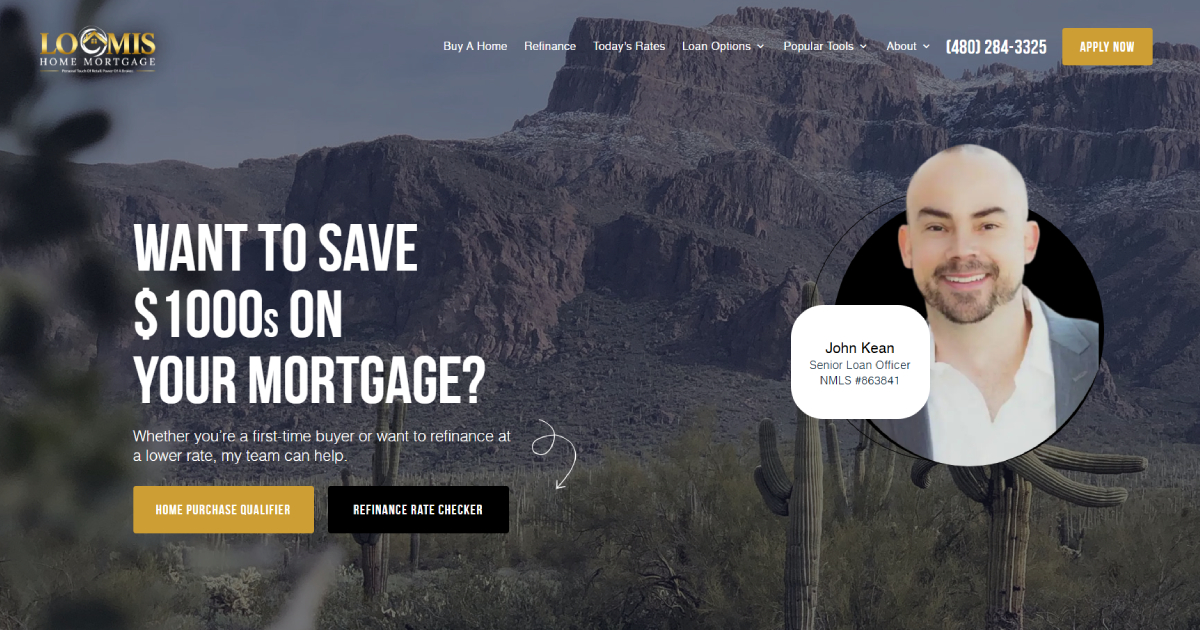 Gilbert Senior Loan Officer | Loomis Home Mortgage